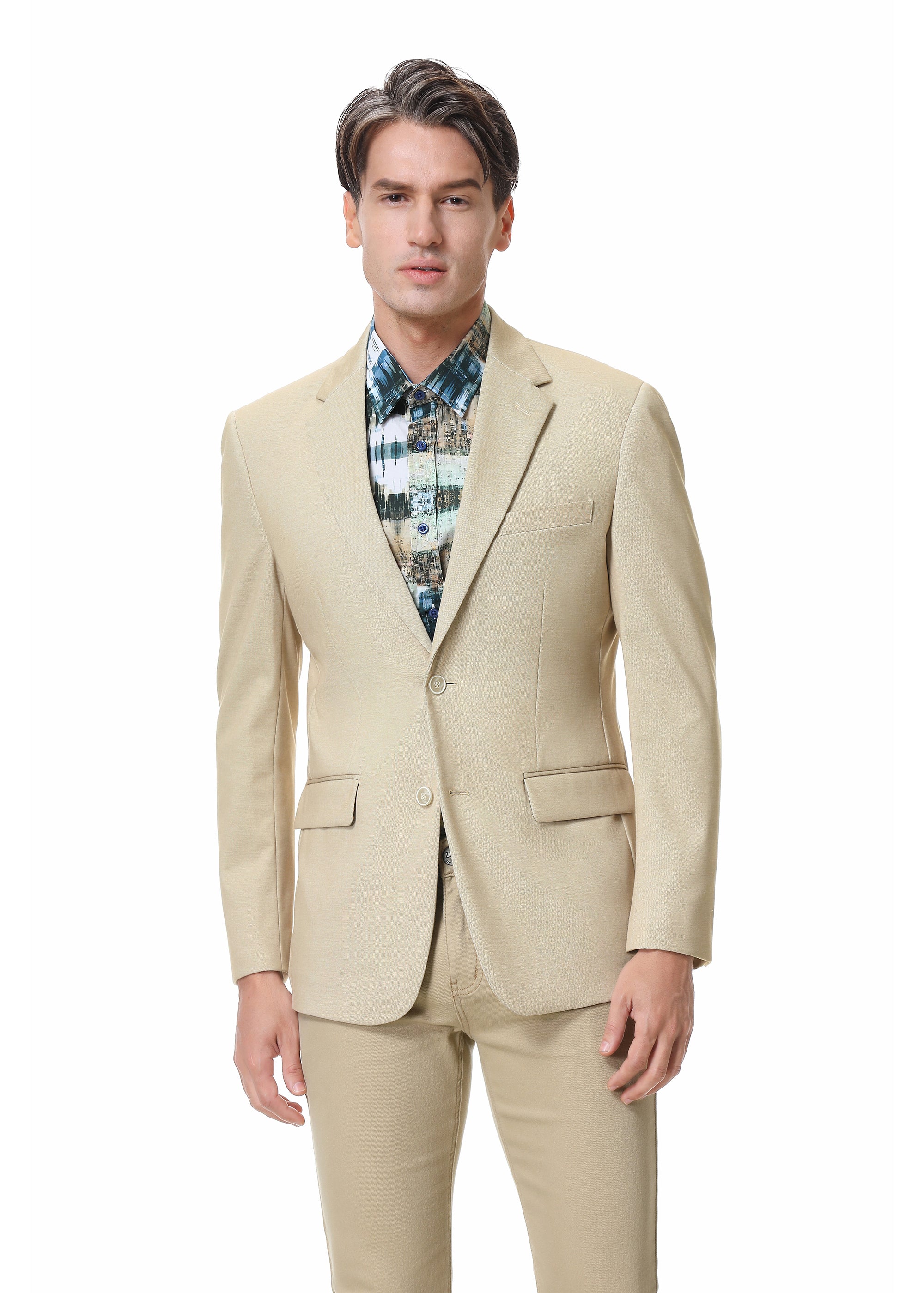 Duchamp London Beige Stretch Sport Coat – SHOP ROFFE