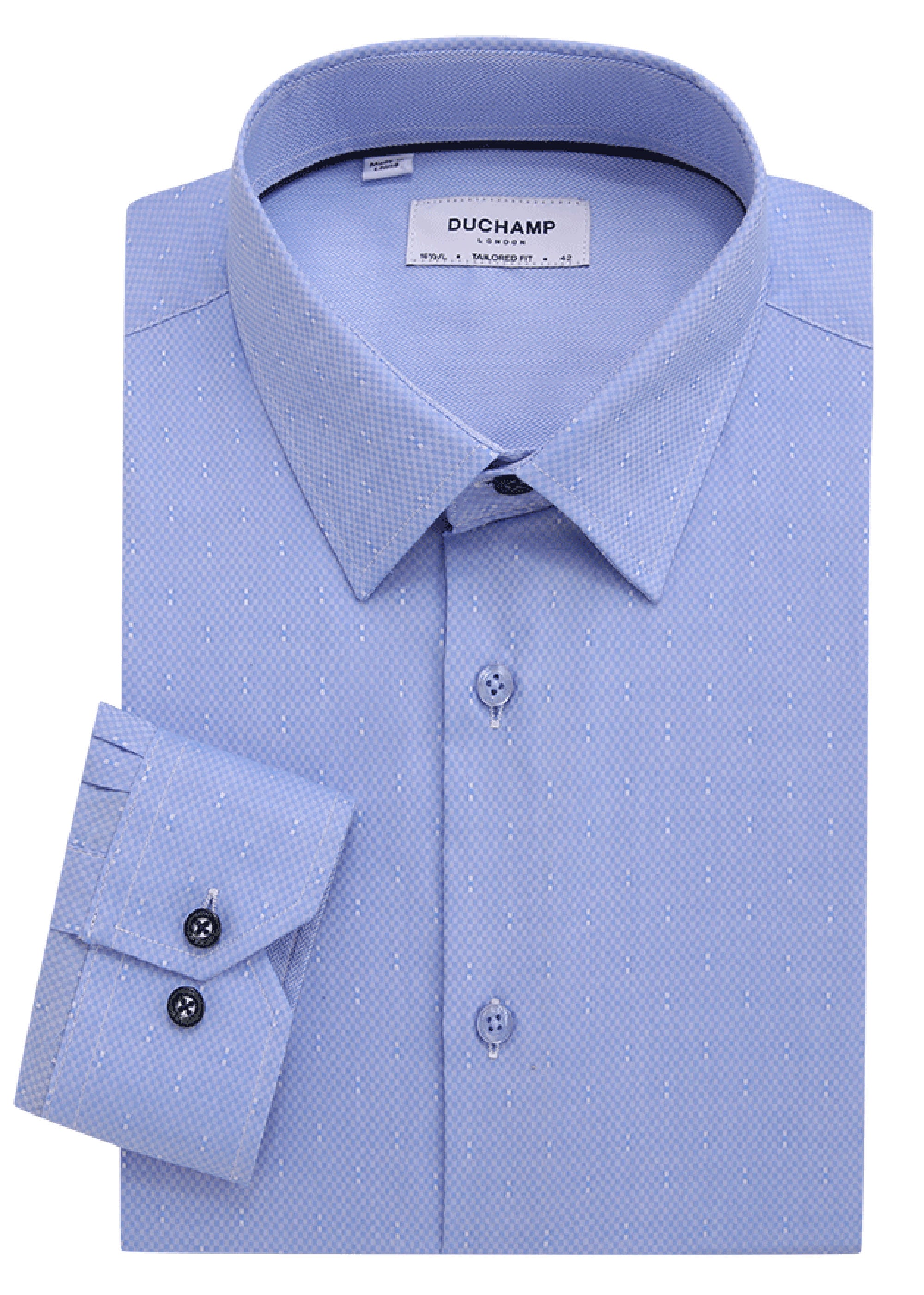 Duchamp London Textured Dress Shirt – SHOP ROFFE