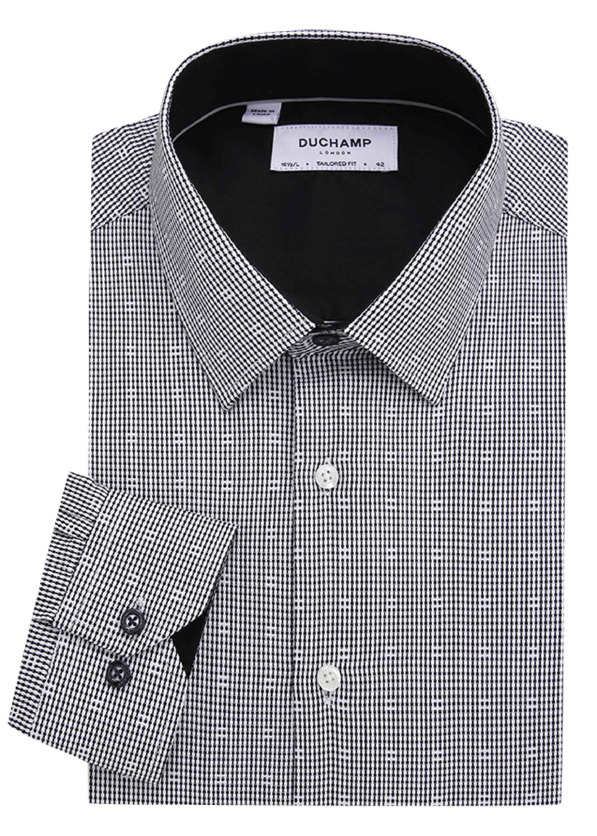 Duchamp London Fancy Check Dress Shirt – SHOP ROFFE