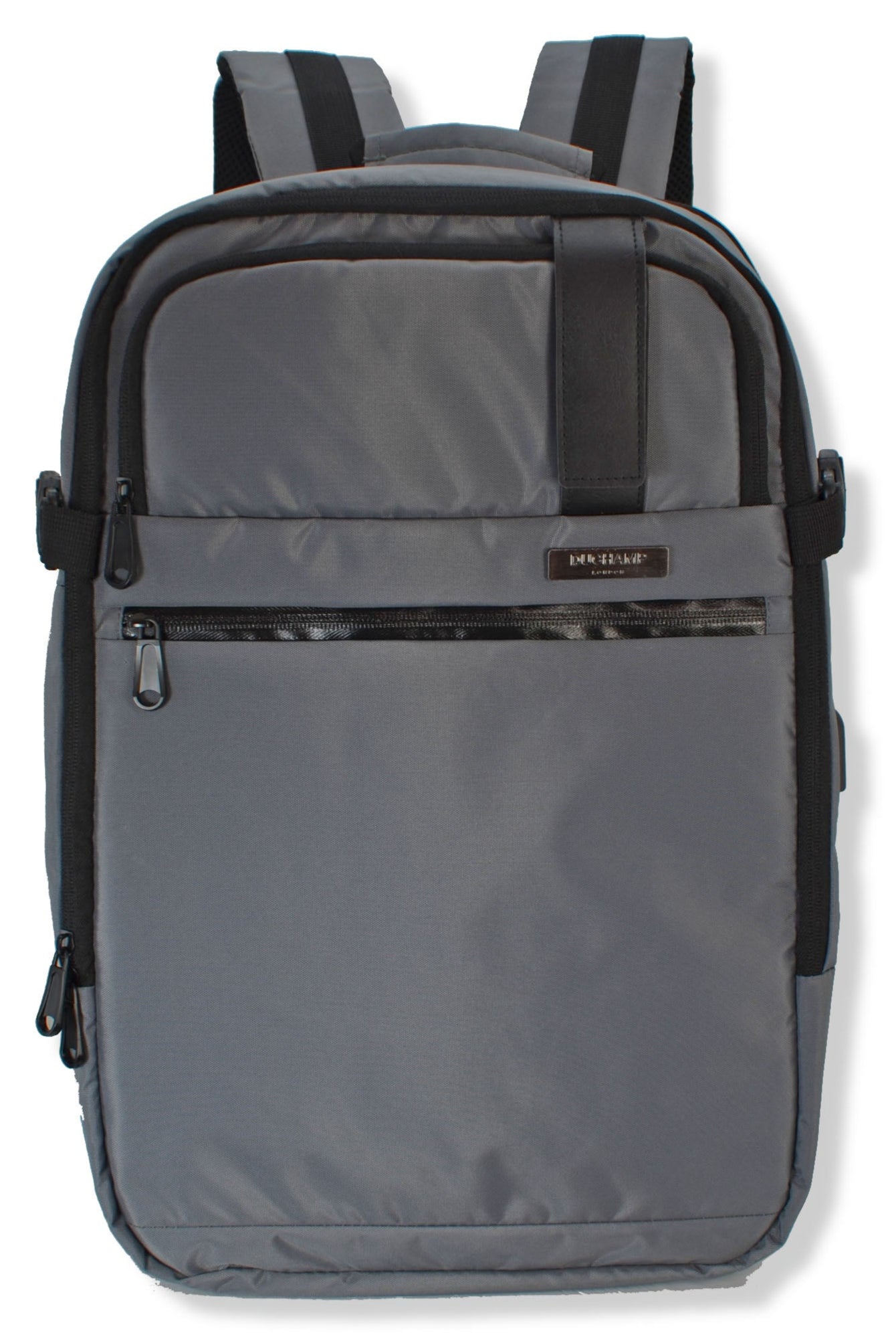 Getaway Expandable Carry-On Grey Backpack Suitcase by Duchamp London ...