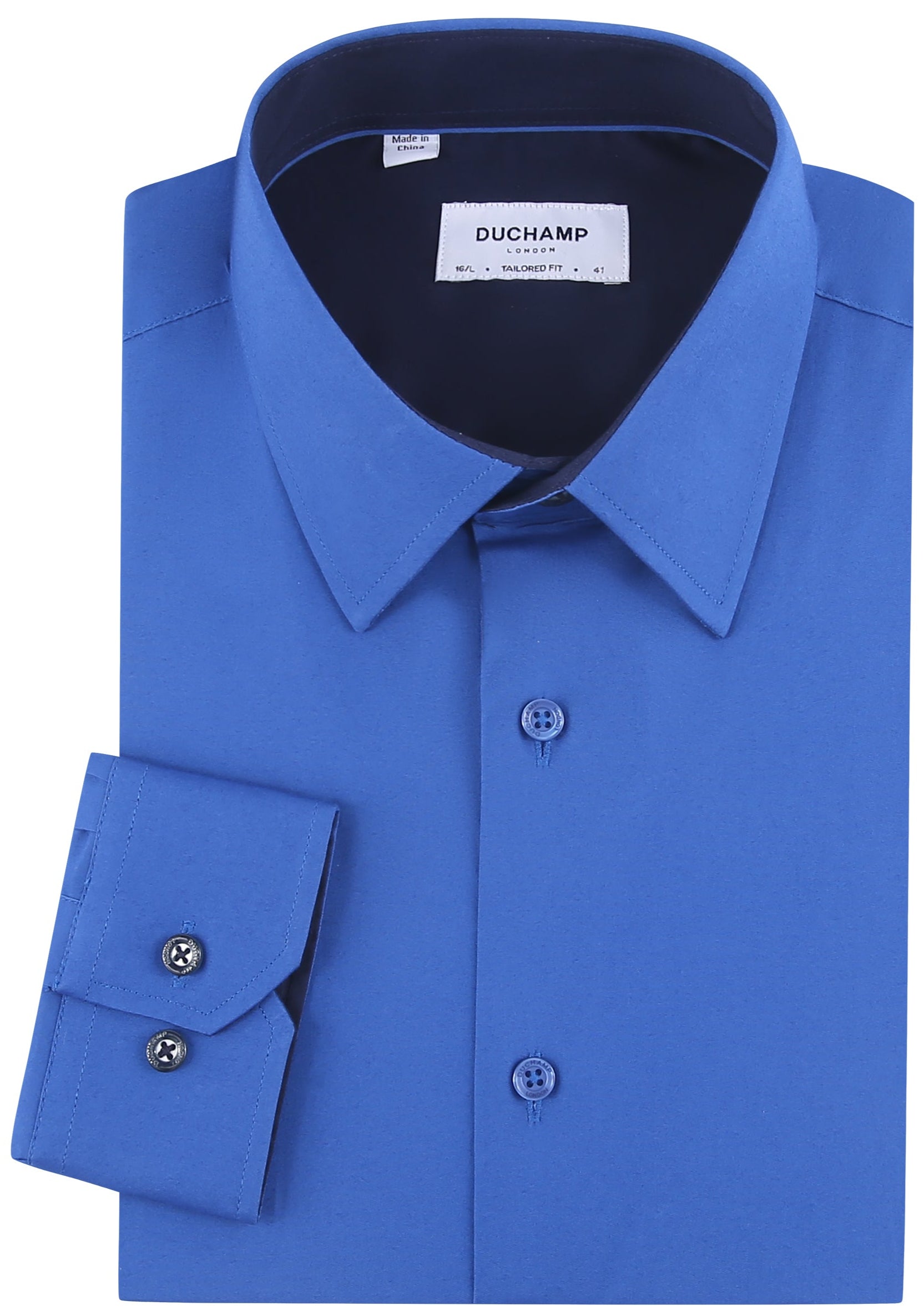 Duchamp London Solid Dress Shirt – SHOP ROFFE