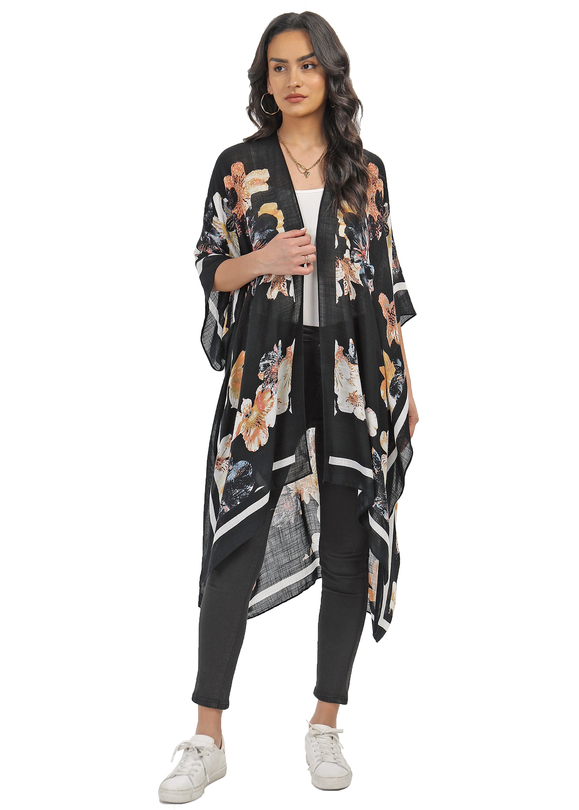 Rachel Roy Oversized Floral Kimono – SHOP ROFFE