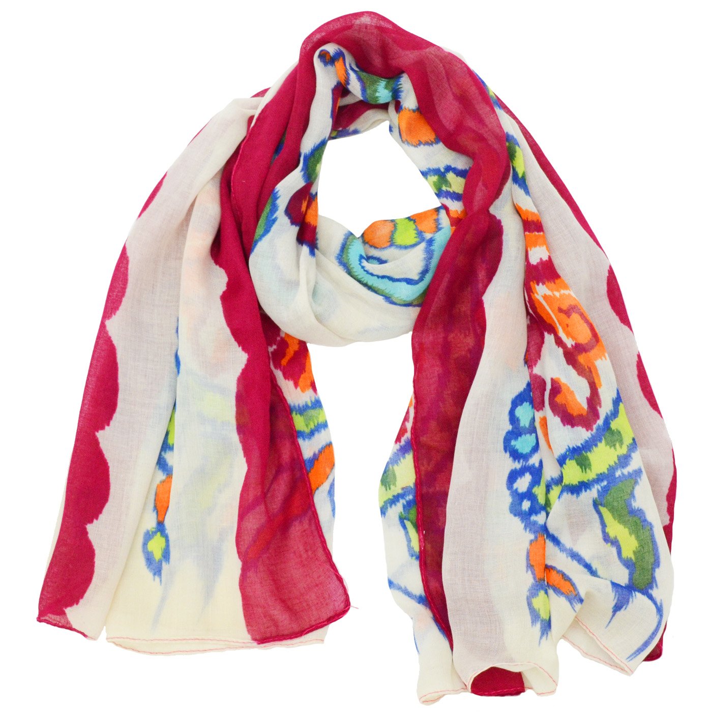 Lark Print Motif Scarf – SHOP ROFFE