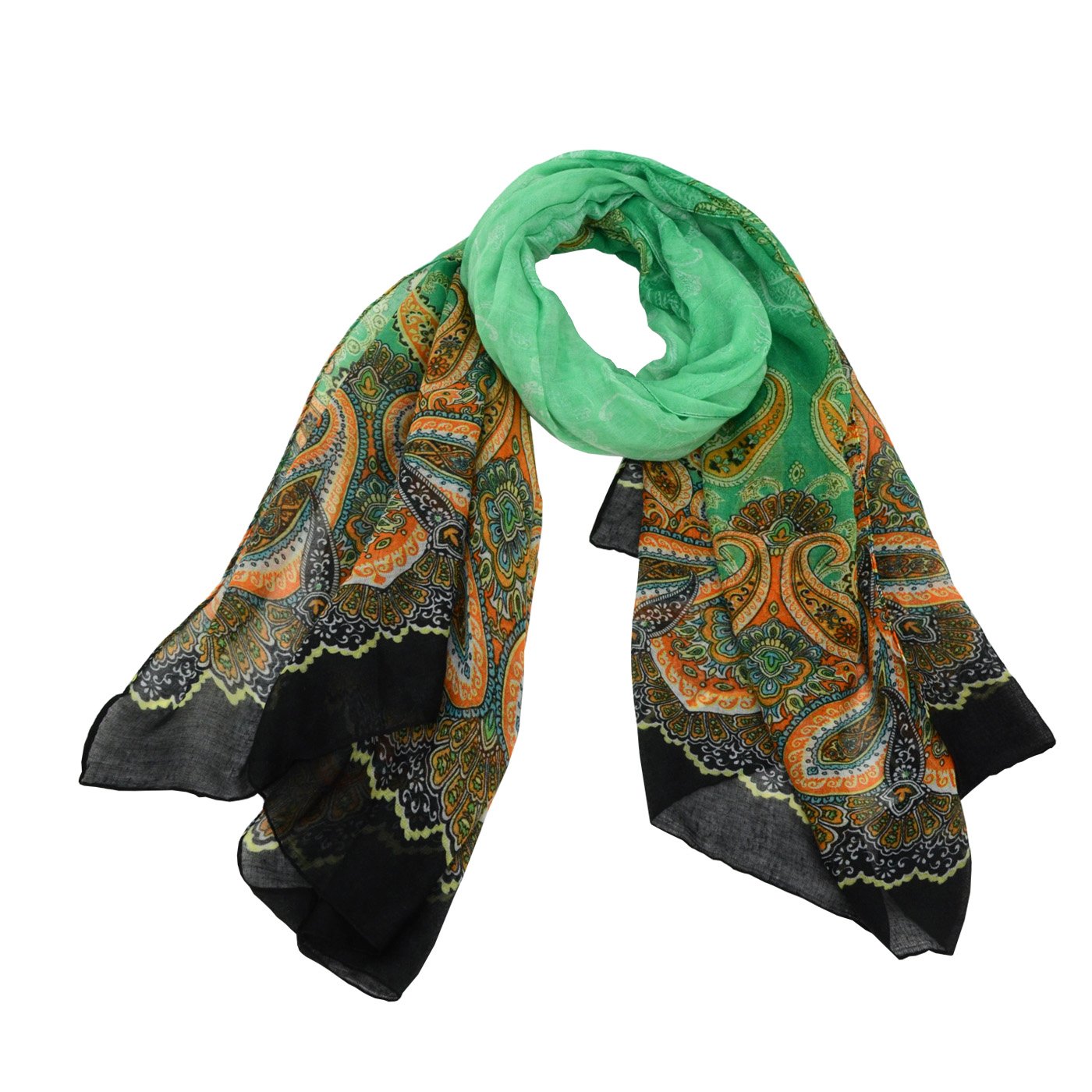 Patricia Paisley Multi Scarf – SHOP ROFFE