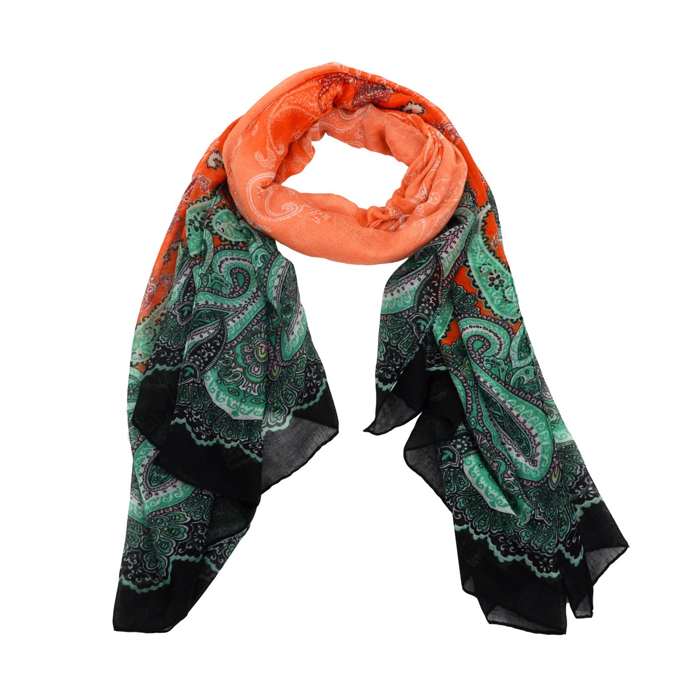 Patricia Paisley Multi Scarf – SHOP ROFFE