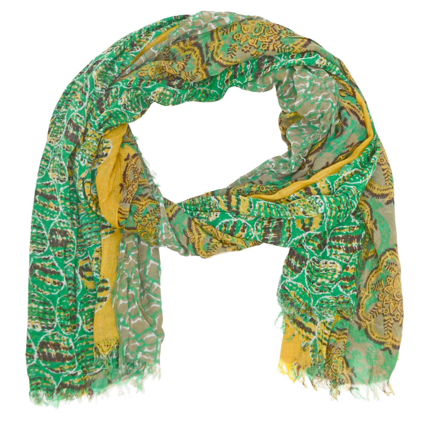 Meg Print Motif Scarf – SHOP ROFFE