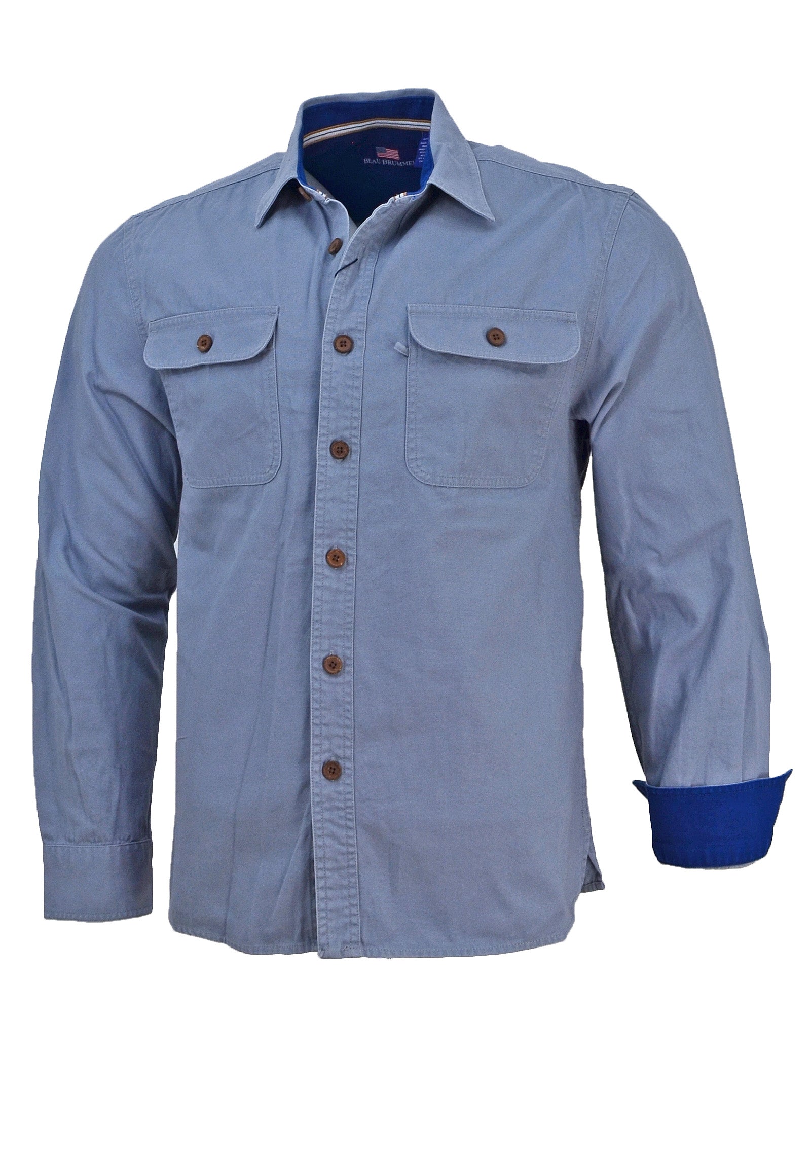 Beau Brummel Canvas Button Up Shirt – SHOP ROFFE