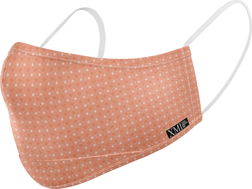 Pinwheel Floral printed mask | SHOP ROFFE