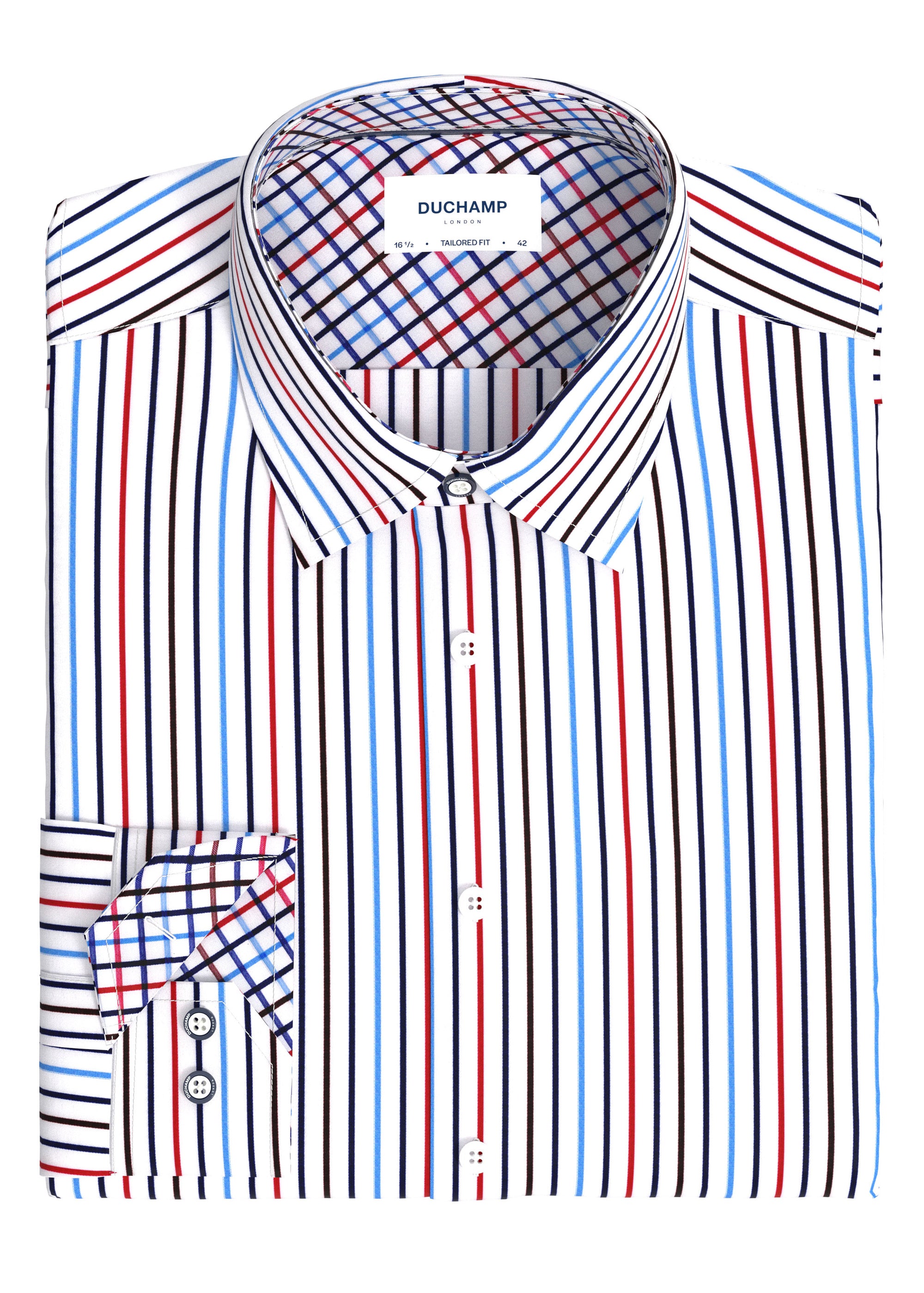 Duchamp London Stripe Dress Shirt – SHOP ROFFE