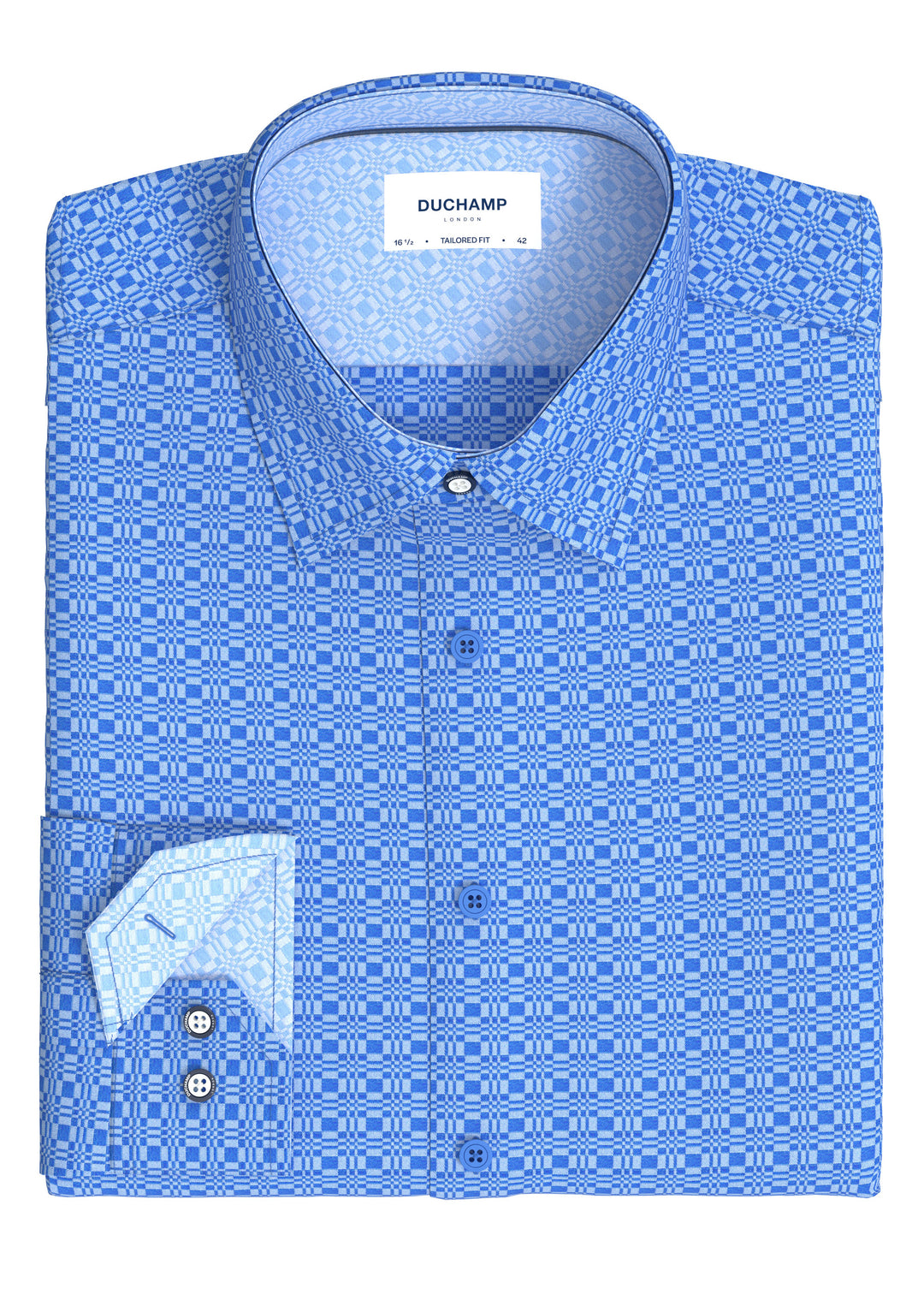 Duchamp London Woven Geo Dress Shirt – SHOP ROFFE